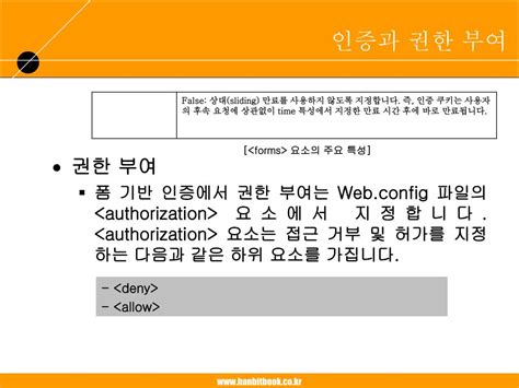 Ppt 인증 Authentication 과 권한 부여 Authorization 로그인 컨트롤 사용하기 멤버 자격 Api 와 역할 관리자 Powerpoint