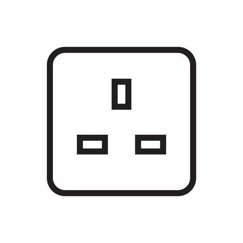 Socket Icon Vector 27134023 Vector Art At Vecteezy