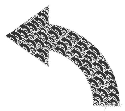 Recursion Collage From Rotate Left Flat Vector Rotate Left Collage