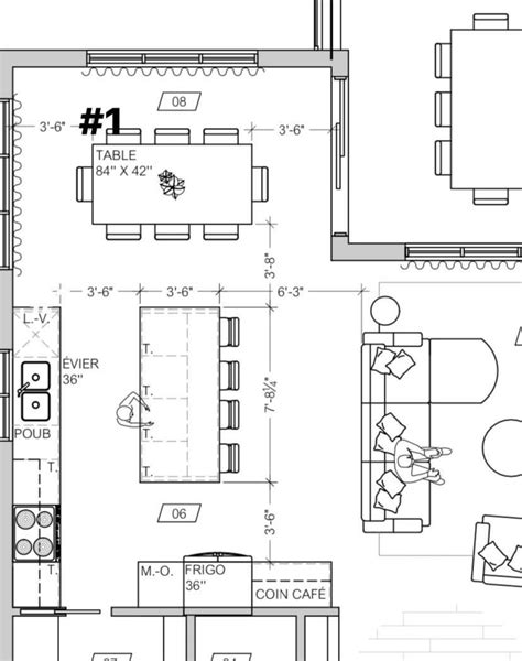 Pin By Martine Myner On Maison Plans De Maison Kitchen Blueprints