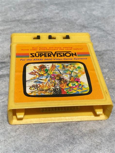 Rare 8 Games In 1 Supervision Games For Atari 2600 Consoles Video