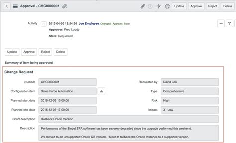 Solved Custom Change Fields Now Show In Approval Summariz ServiceNow Community
