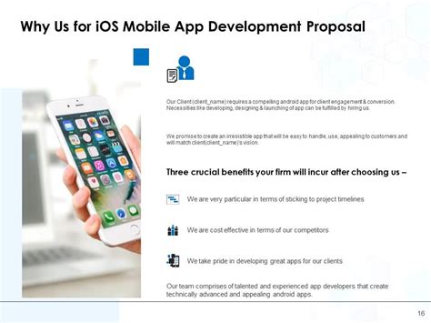 Ios Mobile App Development Proposal Powerpoint Presentation Slides Presentation Graphics