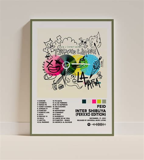 Feid Ferxxo Inter Shibuya Ferxxo Edition Digital Printable Album