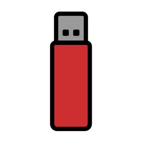 Flash Disk Generic Outline Color Icon