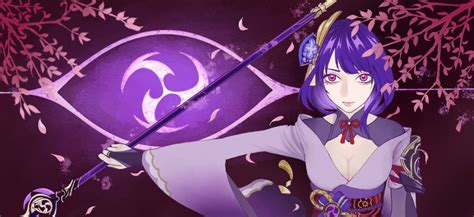 雷電将軍イラストコンテスト Genshin Impact Hoyolab