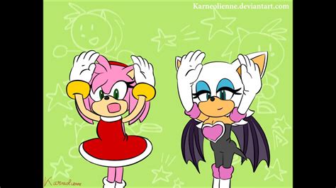 Sonic Caramelldansen Girl Version Youtube