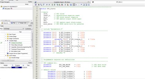 Spi Slave接口时序设计verilog代码quartus仿真ospi Slave Csdn博客
