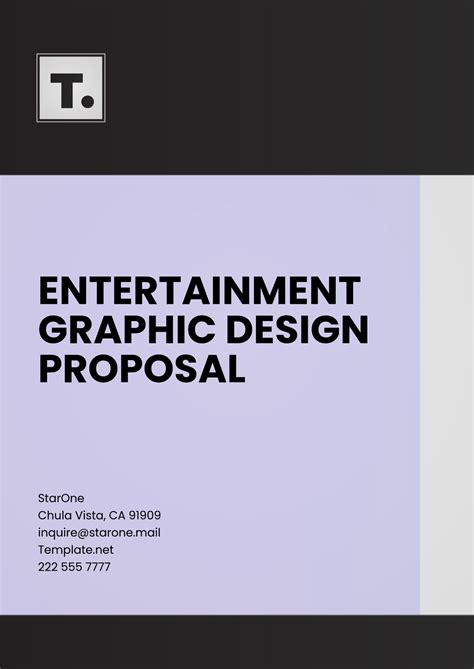 Free Infographic Graphic Design Proposal Template To Edit Online