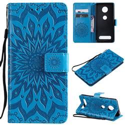 Intricate Embossing Lace Jasmine Flower Leather Wallet Case For Motorola Moto Z Play Gray