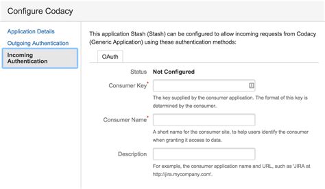 Bitbucket Server Codacy Docs
