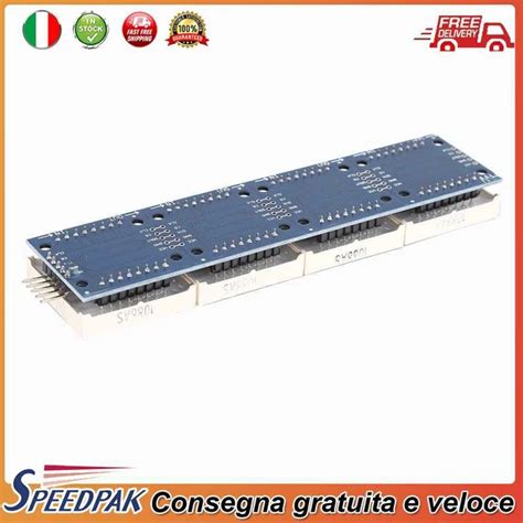 Max7219 8x8 Led Dot Matrix Module Mcu Controller Display Driver Board Diy Kit Eur 828 Picclick It