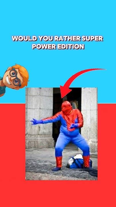 Would You Rather Superhero Edition Youtube