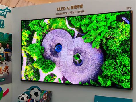 海信全球首款rgb Miniled电视国内首次亮相 通信世界网