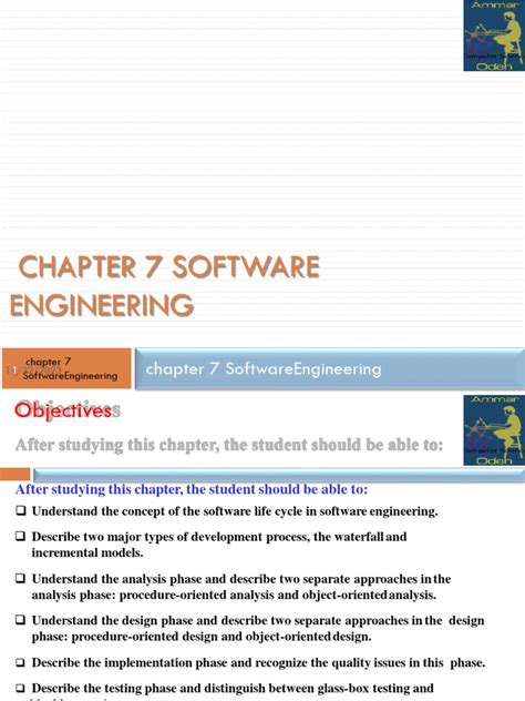Chapter 7 Software Engineering Pdf Software Development Process Modular Programming