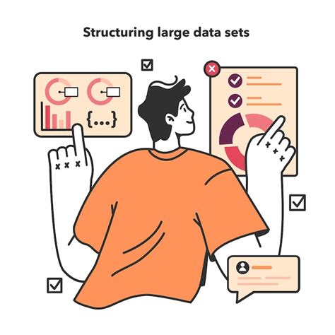 premium vector bid data structuring data science and optimization for machine