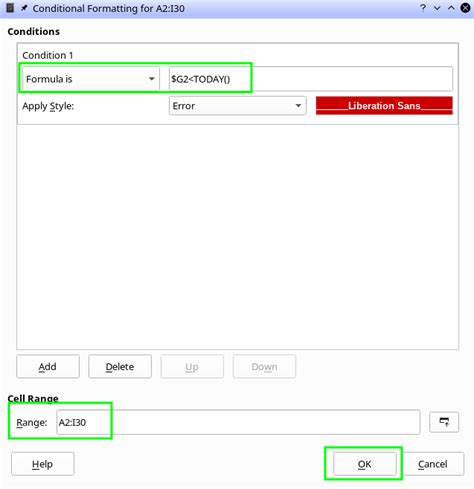 Conditional Format Not Applying To Criteria Column 4 By