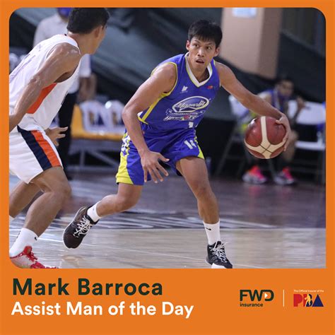 Pba Assist Man Of The Day Mark Barroca With 6 Assists Facebook