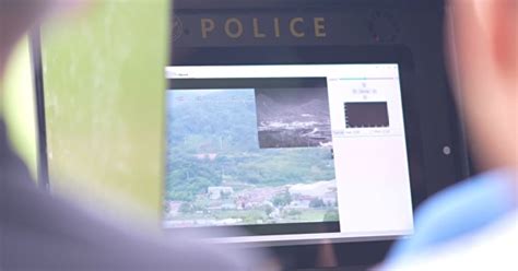 제천경찰서 드론 활용 실종자 수색 훈련