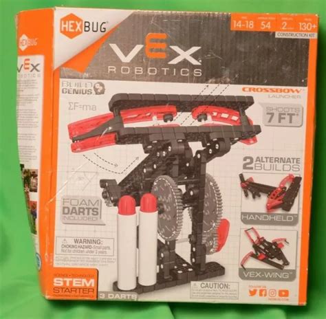 Hex Bug Vex Robotics Crossbow Launcher 14 18 Build Genius Eur 15 92 Picclick Fr