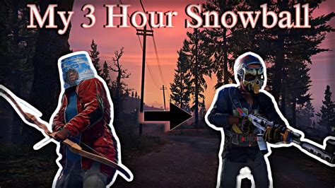 My 3 Hour Snowball Rust Console Youtube