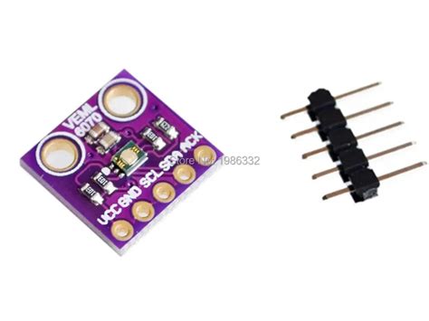 ws16 i2c interface veml6070 solar uv sensors module ultraviolet index light sensitivity