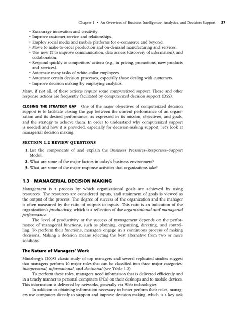 Managerial Decision Making Pdf