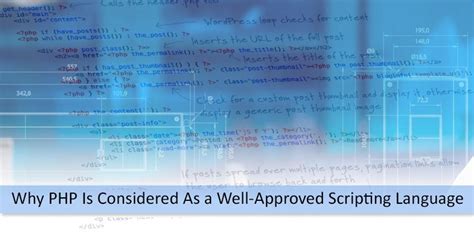 Why Php Is A Popular Scripting Language