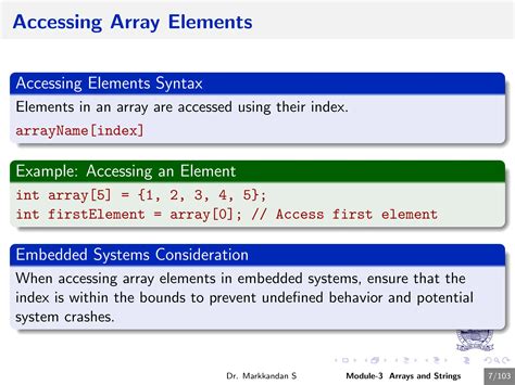 Embedded C Programming Module Presentation Ppt