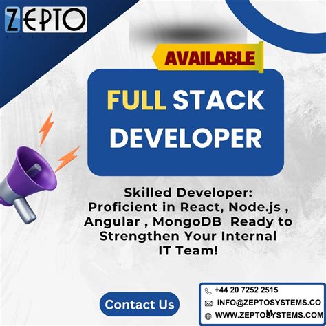 Zepto Systems Limited On Linkedin Full Fullstackdeveloper React Nodejs Mongodb Postgresql Zepto Systems Limited On Linkedin Full Fullstackdeveloper React Nodejs Mongodb Postgresql