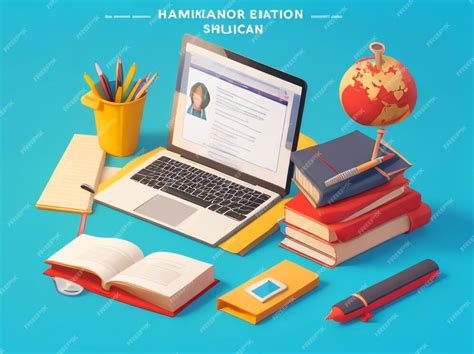 Premium Photo Concept Of Elearning Online Homework Assignment