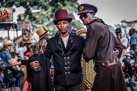 Sapeurs Congolais Congolese Dandies Meet The Stylish Men And Women Of