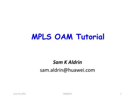pdf mpls oam tutorial final dokumen tips
