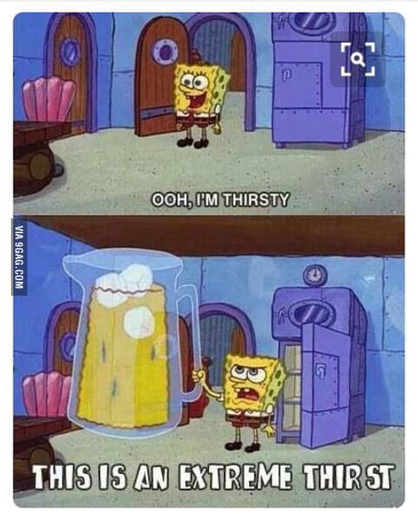 Spongebob Thirsty Meme