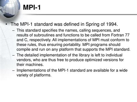 Ppt Getting Started With Mpi Powerpoint Presentation Free Download Id340407