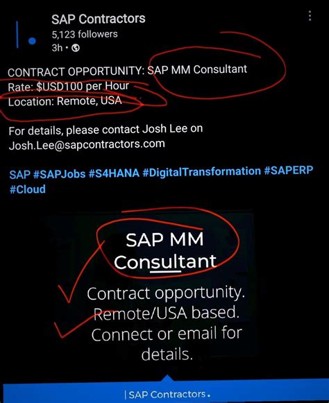 Barry Snow On Linkedin Sap Mm Sapjobs Usaitjobs Sapconsulting