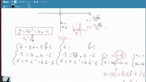 Координаты вершины параболы Youtube