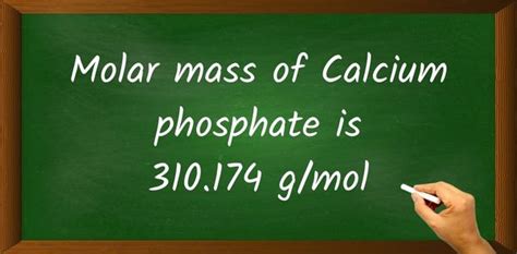 Calcium Phosphate Molar Mass With Calculations