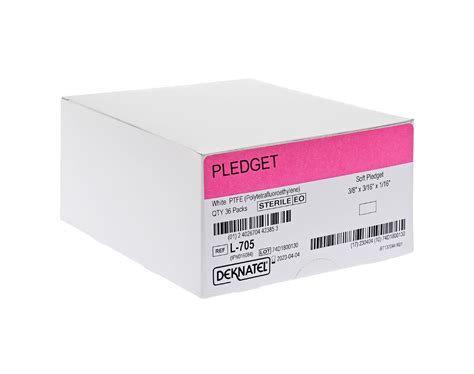 Deknatel® Pledgets Sutures Surgical Devices All Categories