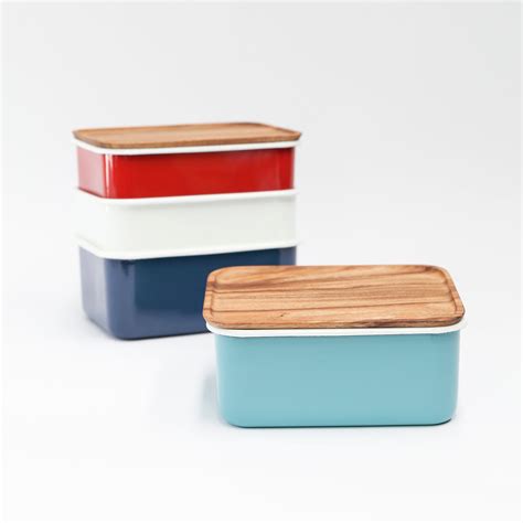 Deep Storage Container L Stackable White