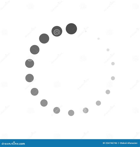 Download Sign Load Icon Data Load Loading Bar Stock Vector Illustration Of Round