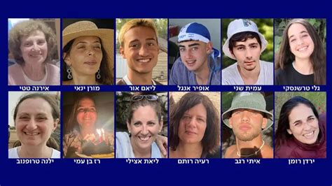 Израильские заложники освобожденные из плена ХАМАС