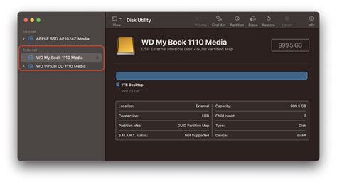 One Physical Piece Of Hardware External Hdd Showing As Two Separate