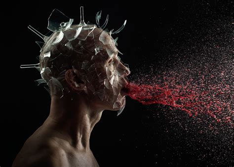 Creepy Portraits Of A Chef Wearing His Menu Ingredients Portrait