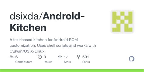 GitHub Dsixda Android Kitchen A Text Based Kitchen For Android ROM Customization Uses Shell