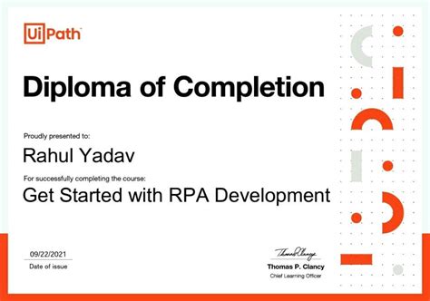Rahul Yadav On Linkedin Rpa Uipath Uipathcommunity Rpadevelopers Automation Diploma… 10