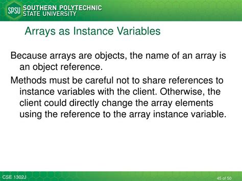 Ppt Lecture 3 Single Dimension Arrays Powerpoint Presentation Free