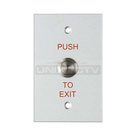 Push To Exit Button For Door Access Control UNIX CCTV