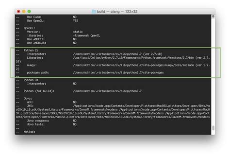 Install Opencv 30 And Python 27 On Osx Pyimagesearch