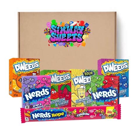 Nerds Candy Boxes Simway Sweets